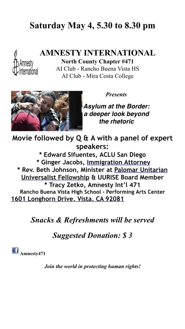 Join Attorney Ginger Jacobs at Amnesty International - Jacobs ...